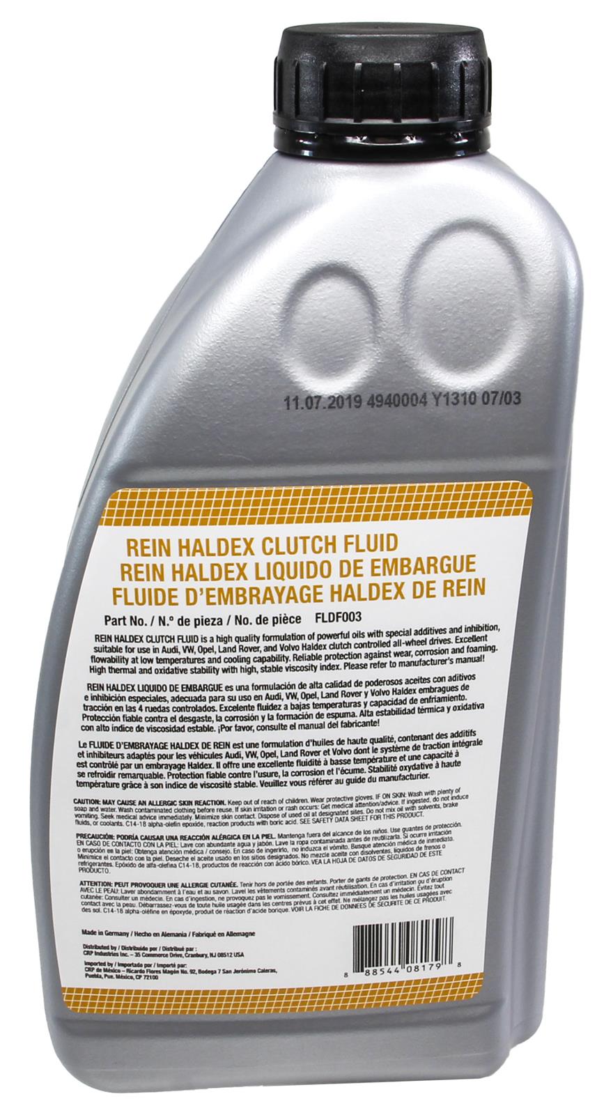 Rein FLDF003 Rein Automotive Haldex Clutch Fluid | Summit Racing