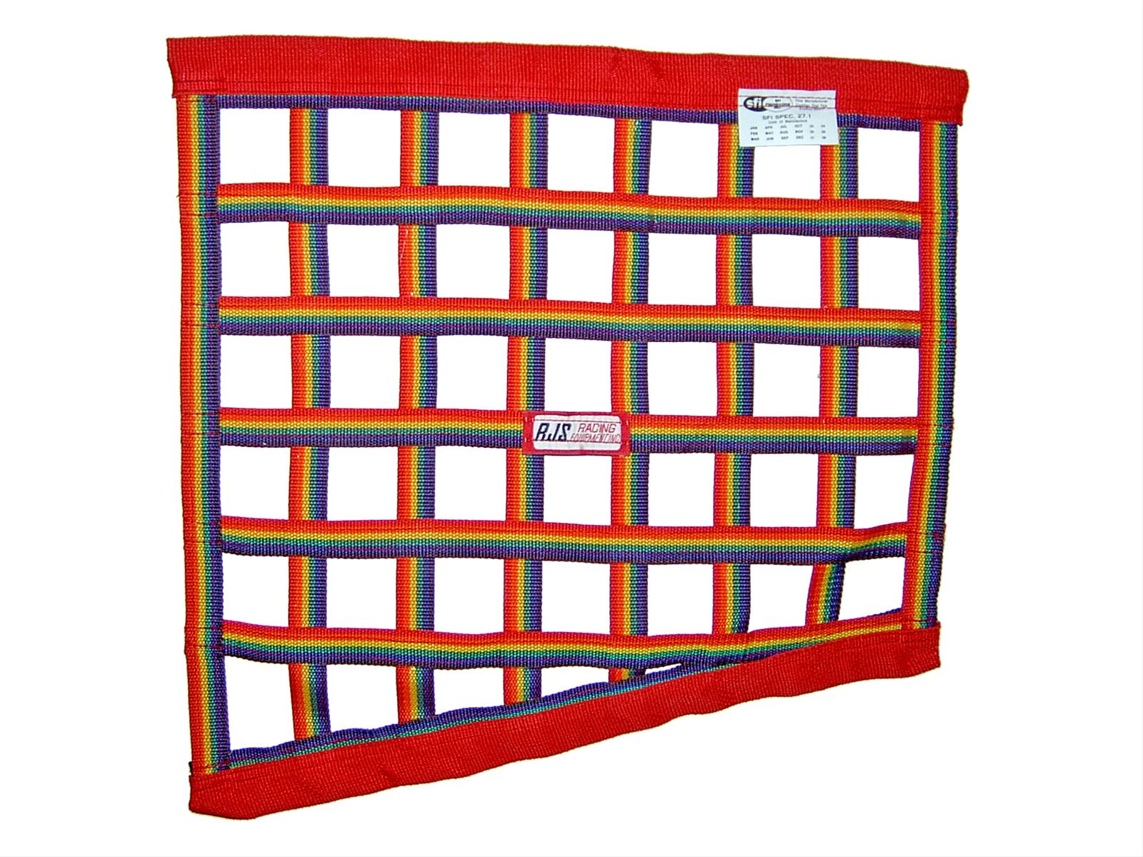 RJS Racing Equipment 10000113 RJS Ribbon Drag Window Safety Nets ...