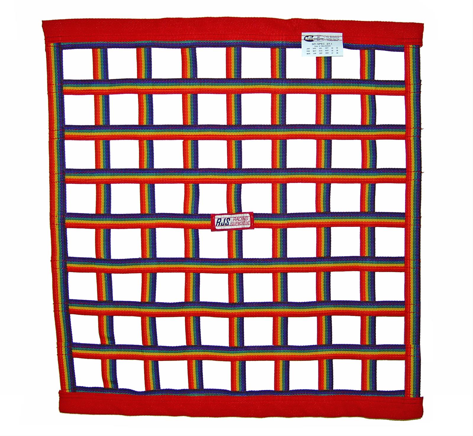 RJS Racing Equipment 10000613 RJS Ribbon Window Safety Nets | Summit Racing