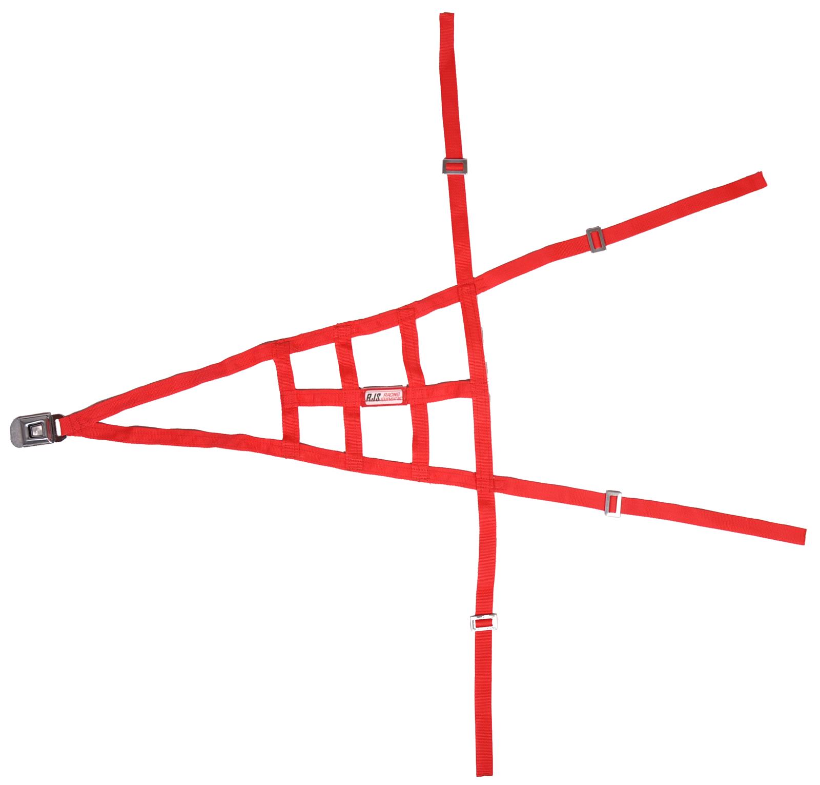 RJS Racing Equipment 10001404 RJS Ribbon Window Safety Nets | Summit Racing