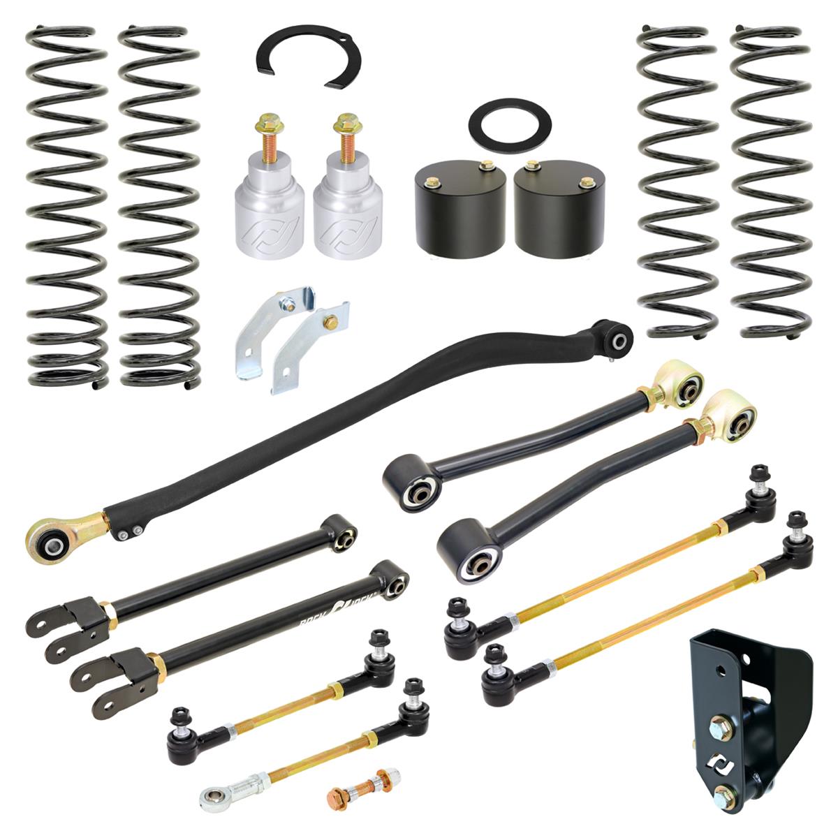 Rock Jock RJ-JLD001-101 Rock Jock Pro Edition Suspension Lift Kits ...