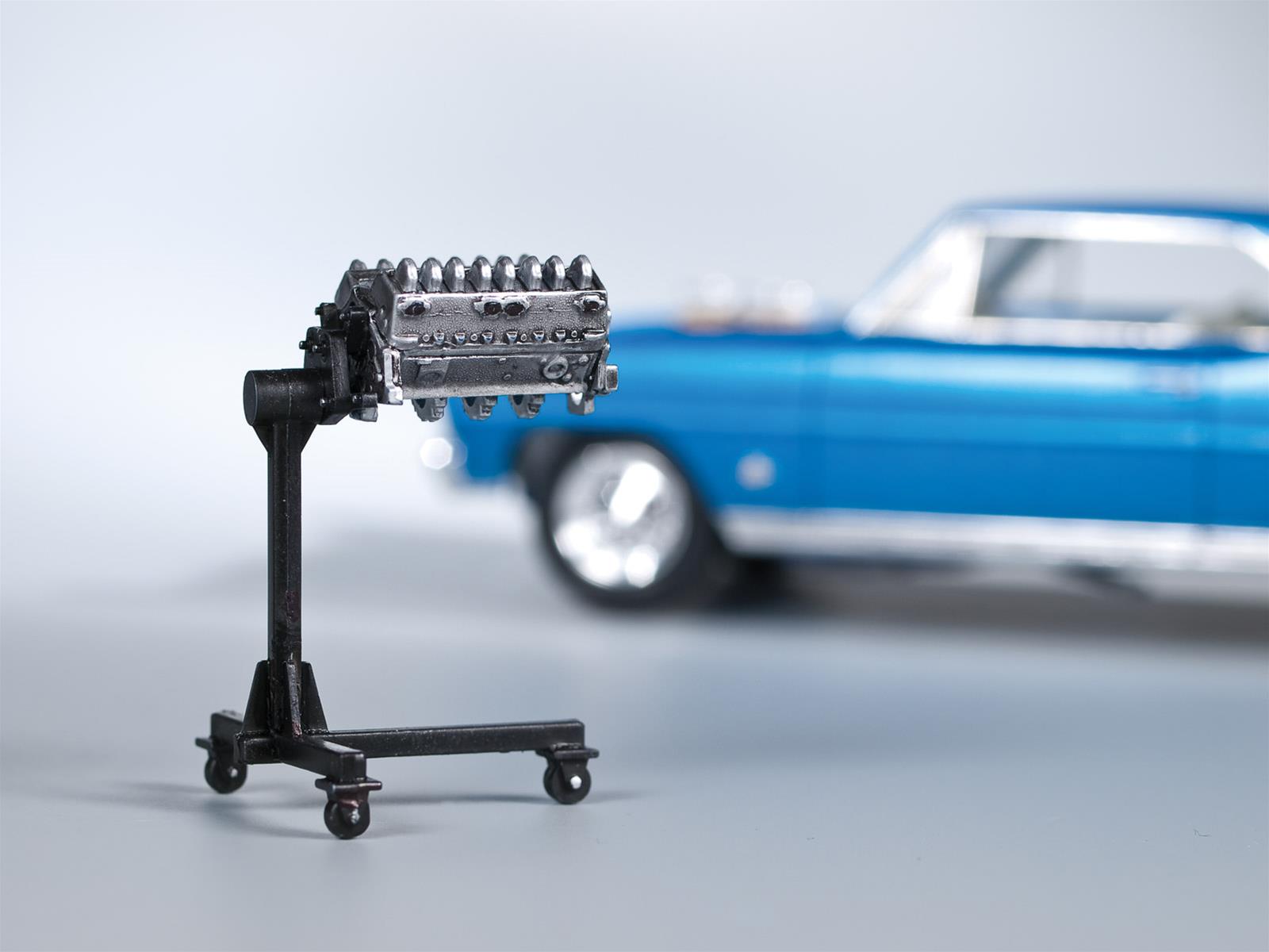 Summit Gifts AMT636M/12 1:25 Scale 1966 Chevy Nova Pro Street Model Kit ...