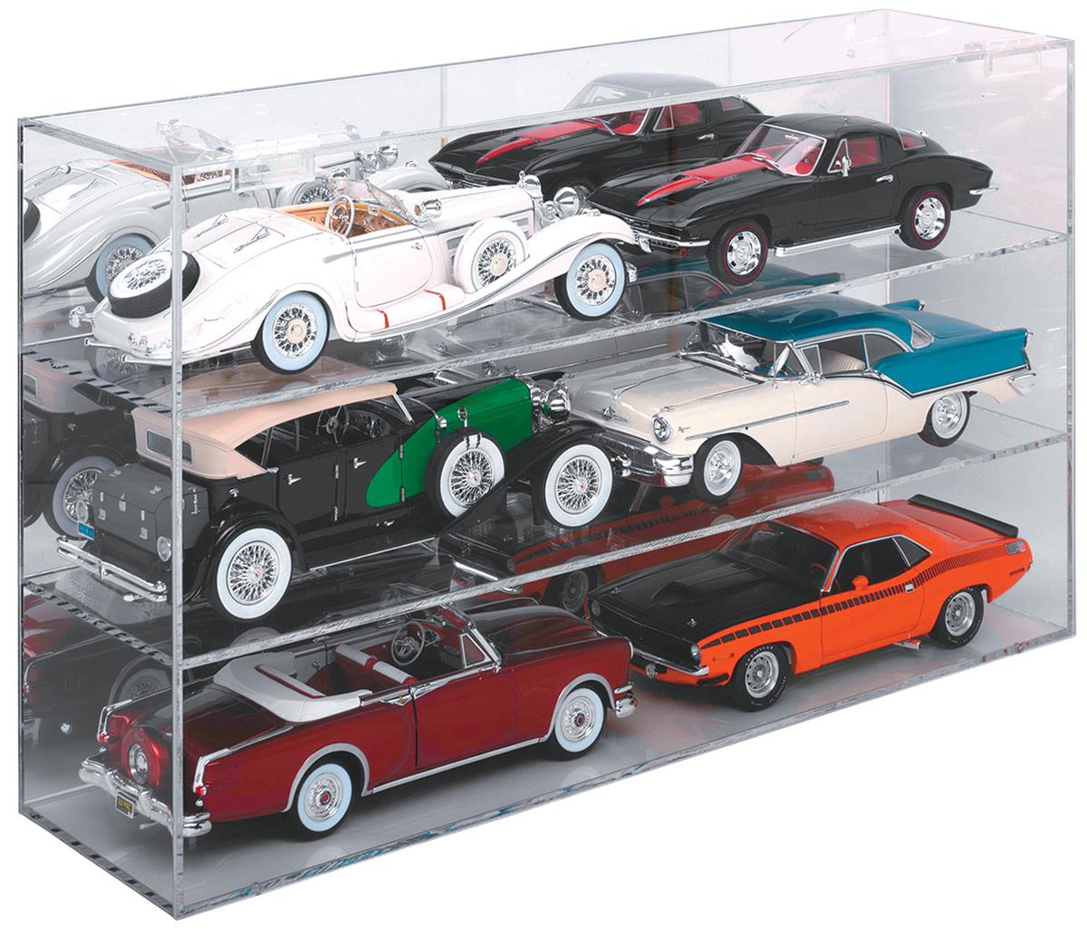 AUTO WORLD AWDC015 Acrylic Case for Six 1:18 Scale Models | Summit Racing