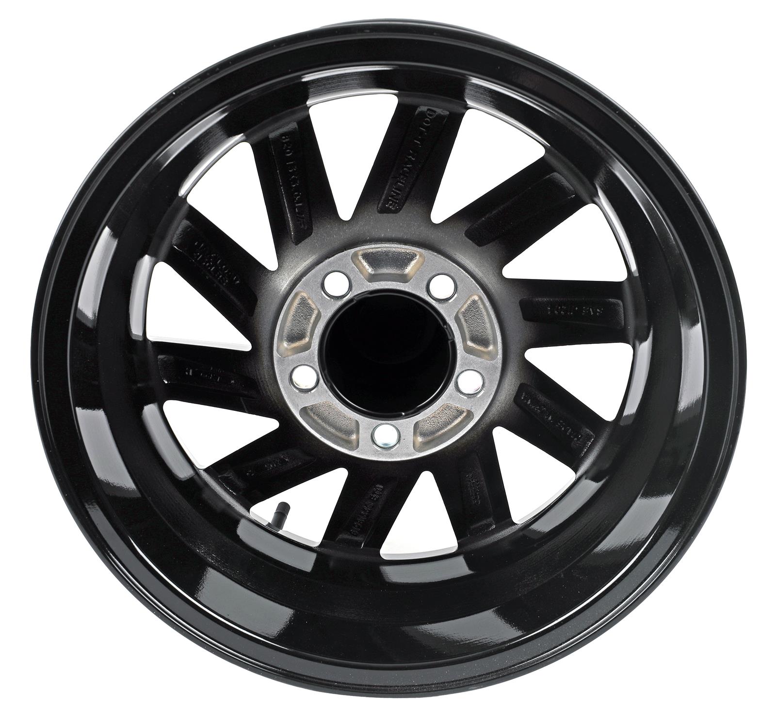 Raceline Wheels 820 Twisted Gloss Black Machined Wheels | Summit Racing