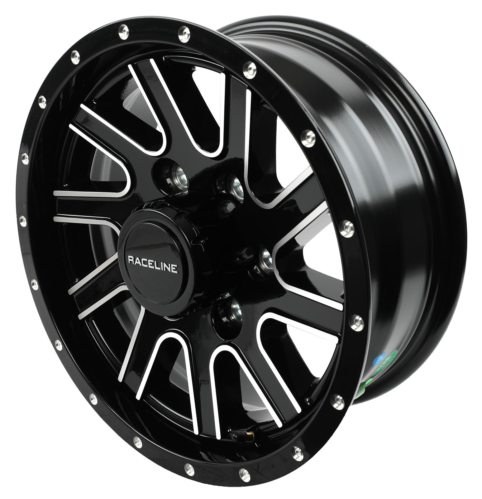 Raceline Wheels 820M-56060 Raceline Wheels 820 Twisted Gloss Black ...