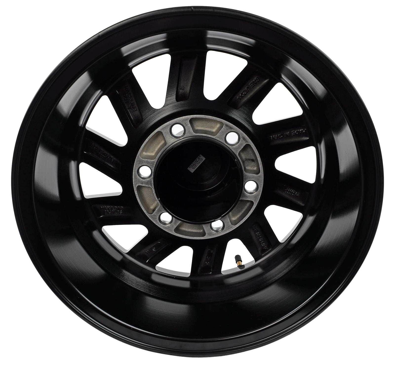 Raceline Wheels 820 Twisted Gloss Black Machined Wheels | Summit Racing
