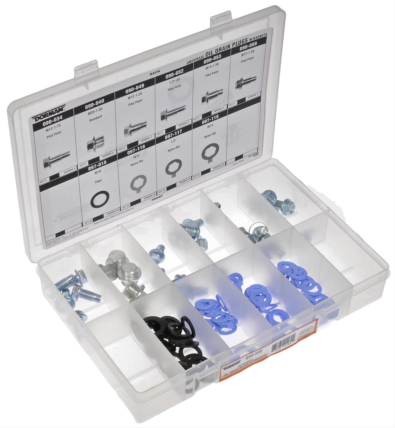 Dorman 030-502 Dorman Oil Pan Drain Plug Assortments | Summit Racing