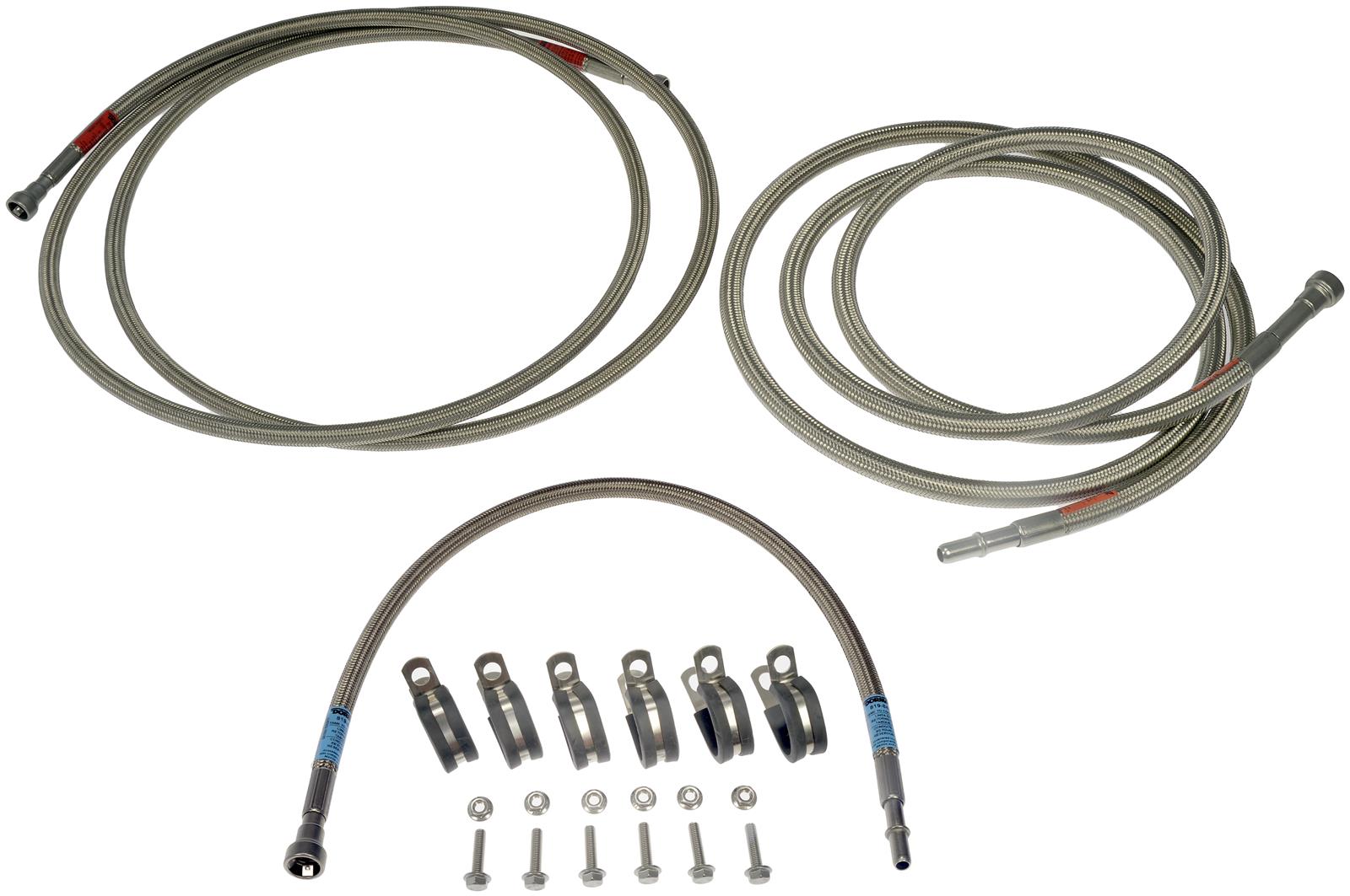Dorman 819-845 Dorman Flexible Braided Stainless Steel Fuel Lines ...
