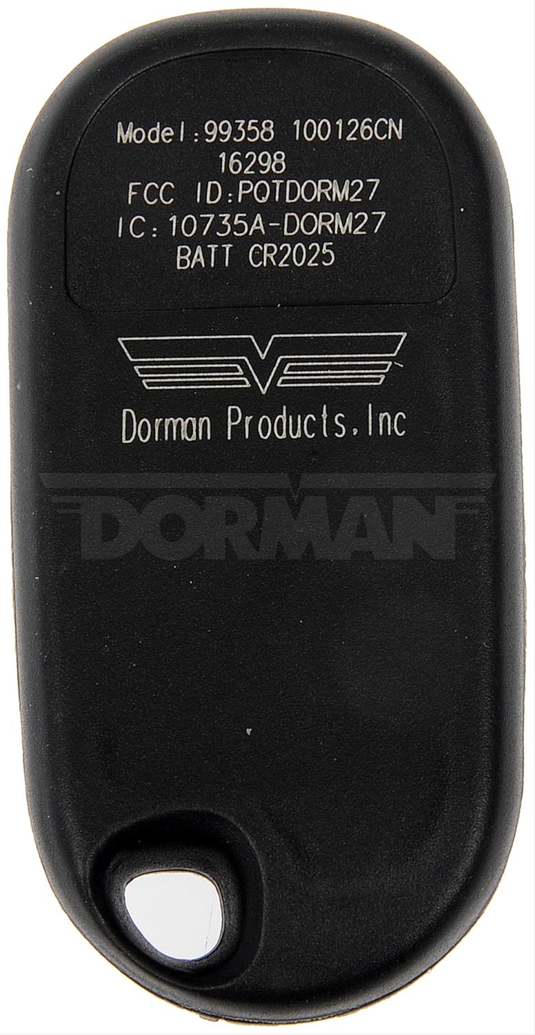 Dorman 99358 Dorman Keyless Entry Remote Key Fobs | Summit Racing