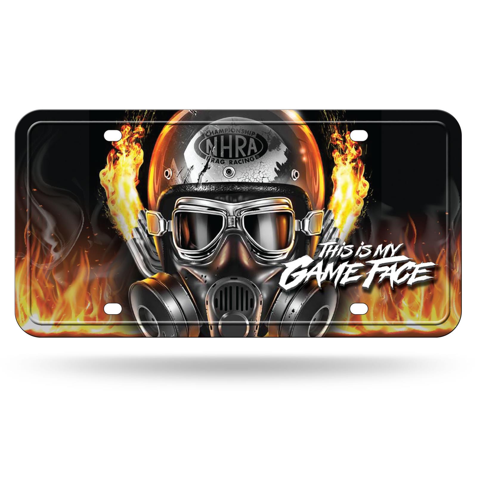 NHRA MTG116949C NHRA Game Face License Plates | Summit Racing