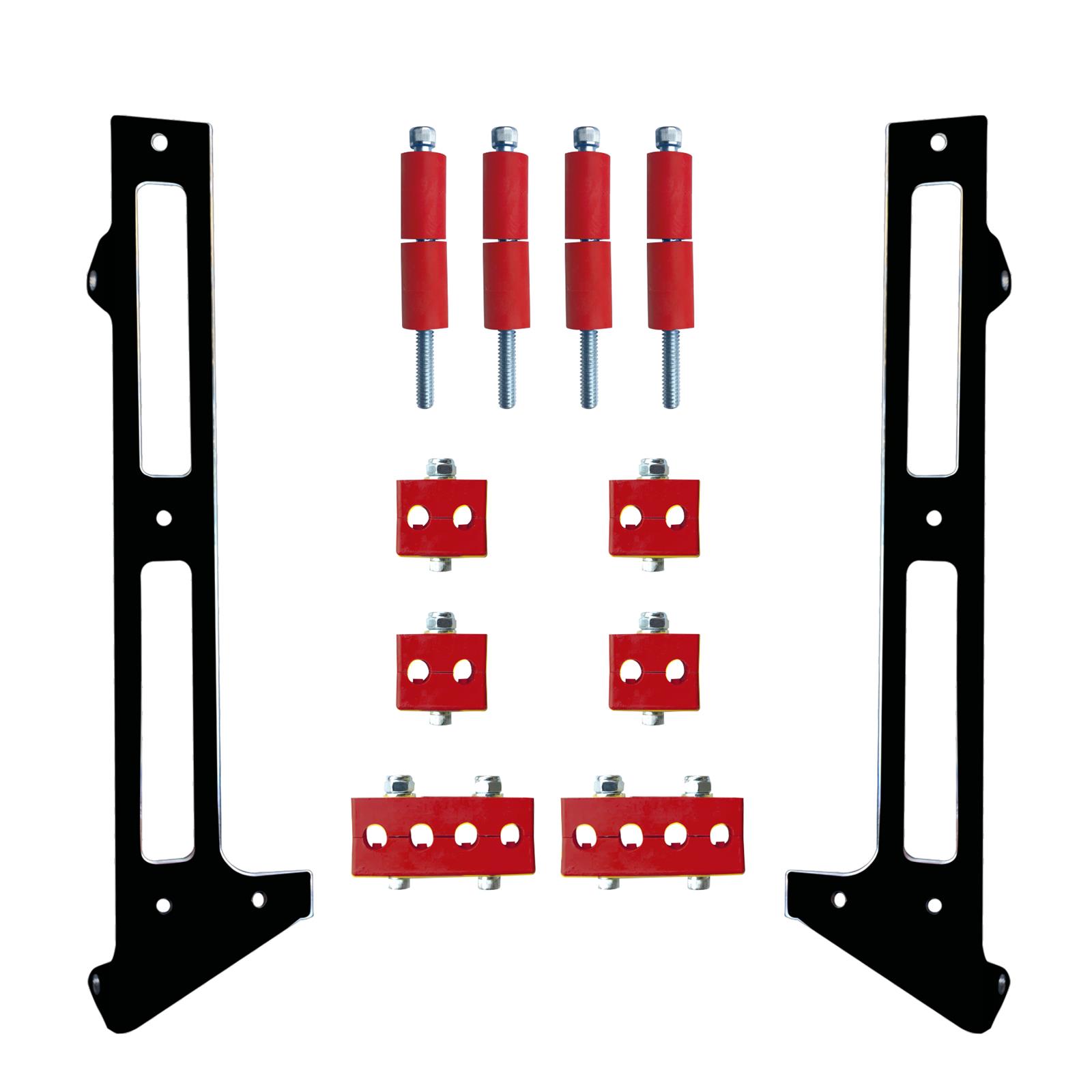 R&M Specialties 1103-90-K-R R&M Billet Wire Looms | Summit Racing