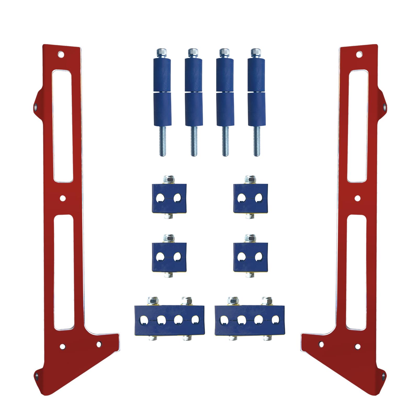 R&M Specialties 1103-90-R-B R&M Billet Wire Looms | Summit Racing