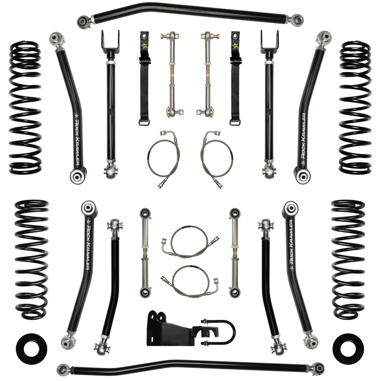 2008 JEEP WRANGLER Rock Krawler Suspension JK35XF-4 Rock Krawler X ...