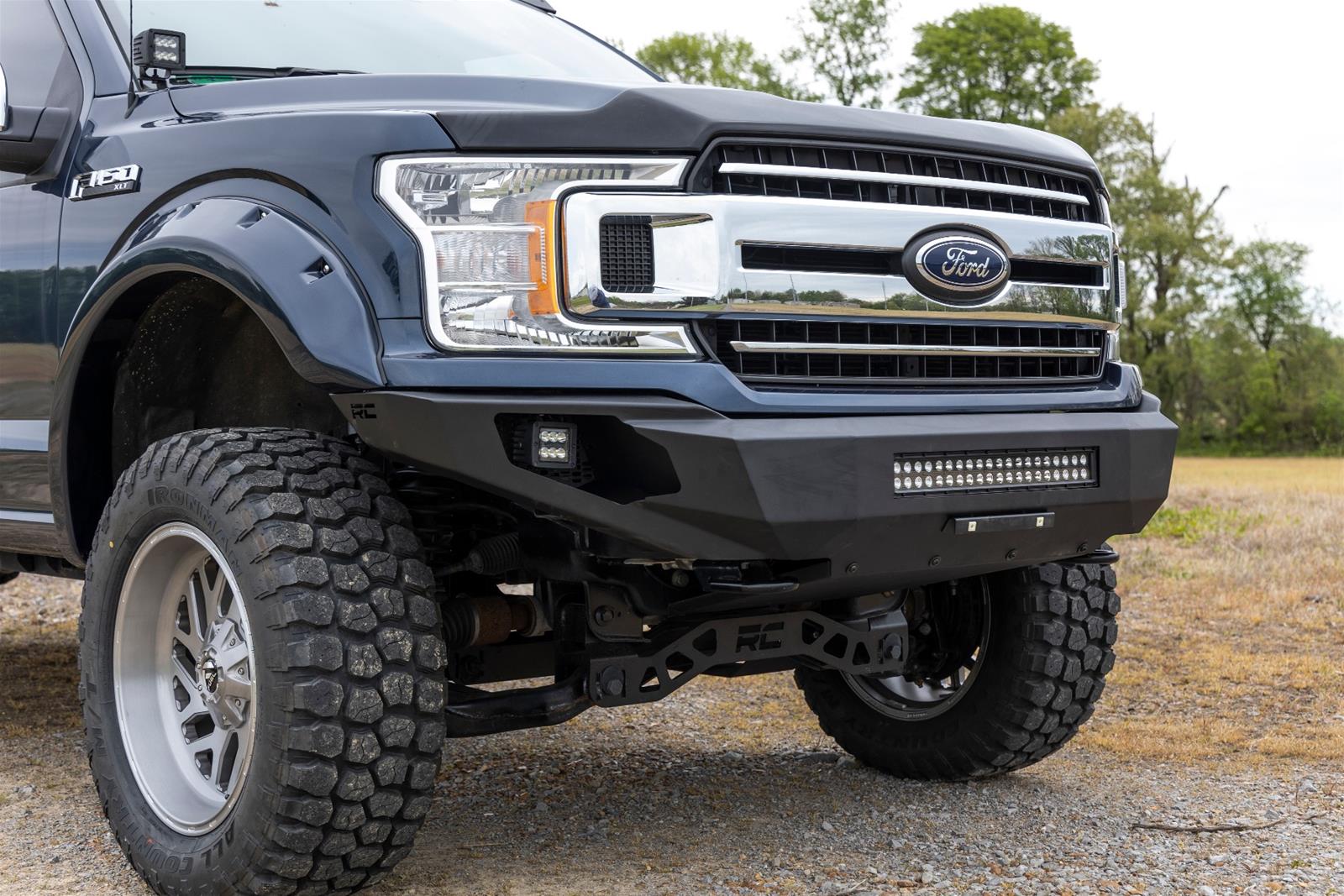 Rough Country 10756A Rough Country High-Clearance LED Bumpers | Summit ...