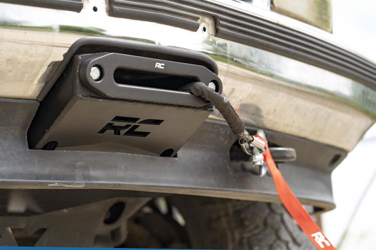 Rough Country 11008 Rough Country Hidden Winch Mounting Plates | Summit ...