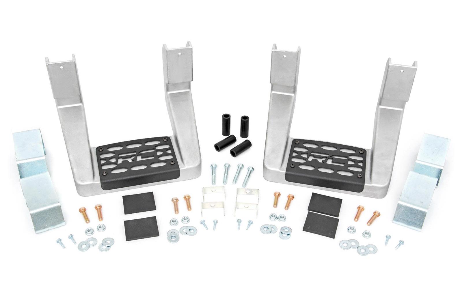 Rough Country 117510 Rough Country Single Hoop Steps | Summit Racing