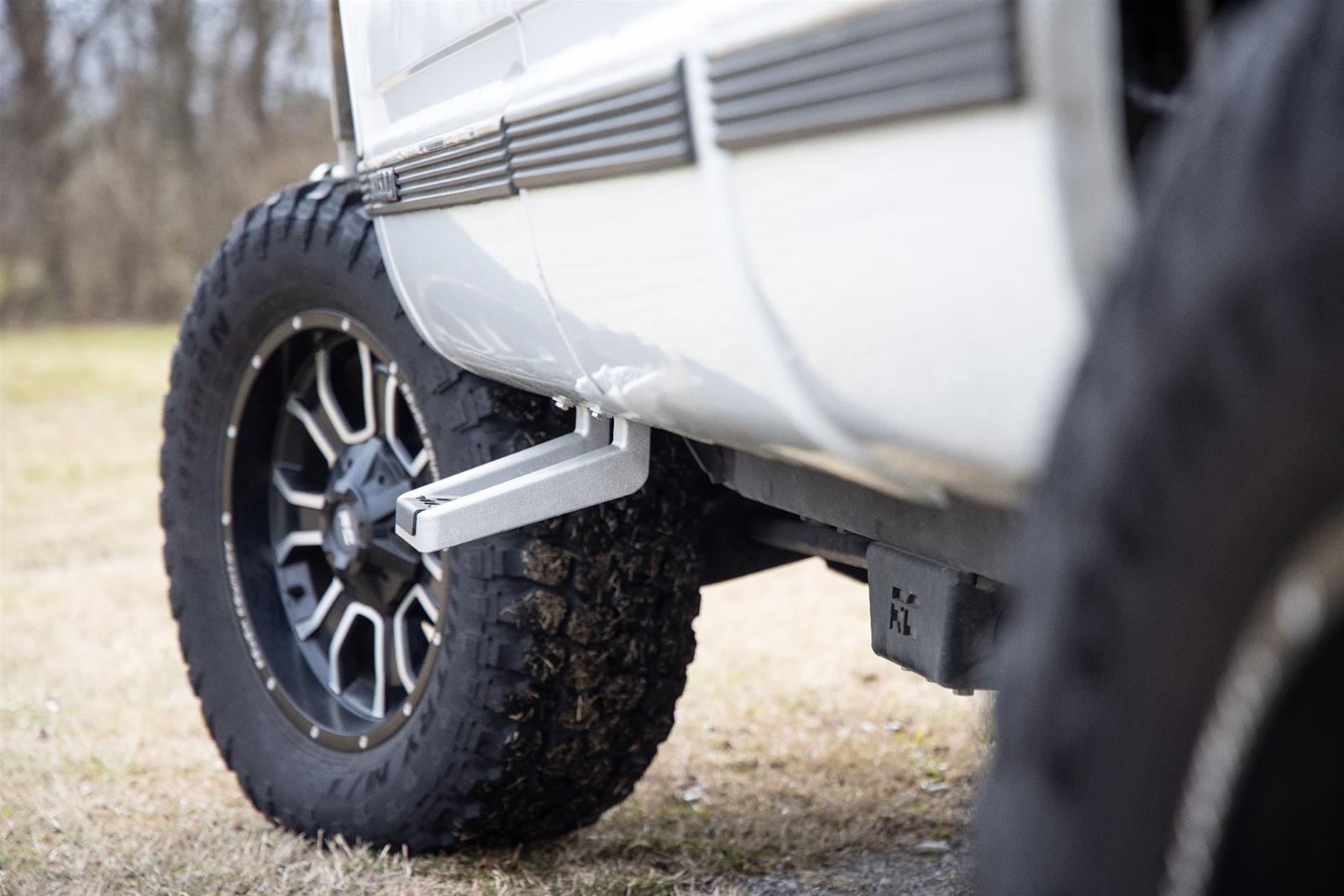 Rough Country 117510 Rough Country Single Hoop Steps | Summit Racing