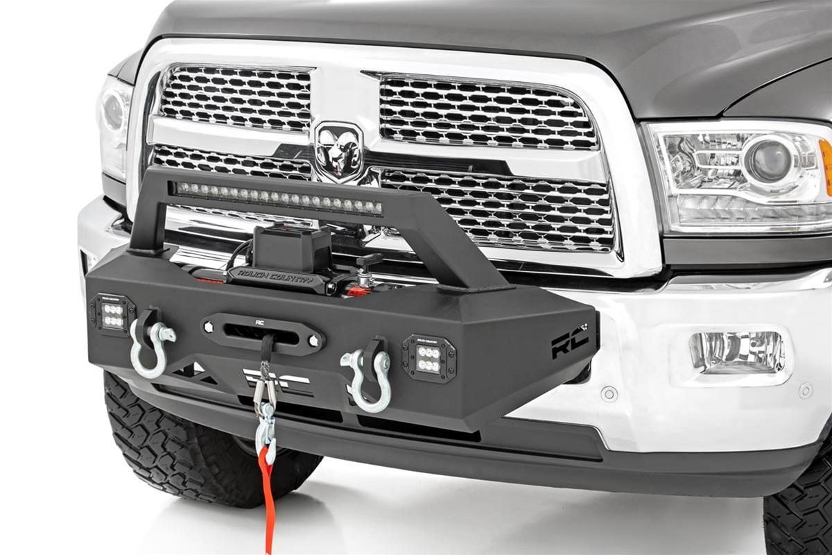 Rough Country 31007 Rough Country Winch Bumpers | Summit Racing
