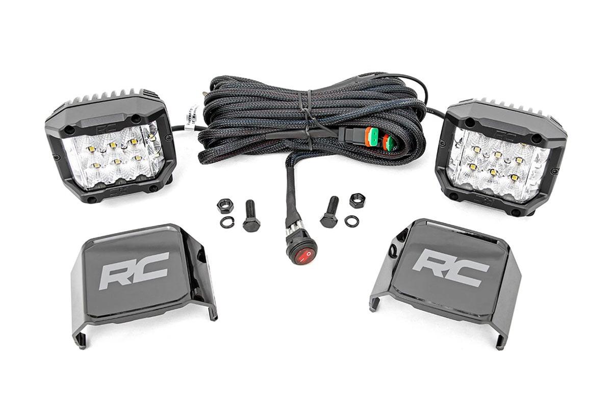 Rough Country 70904 Rough Country Chrome Series Lights | Summit Racing