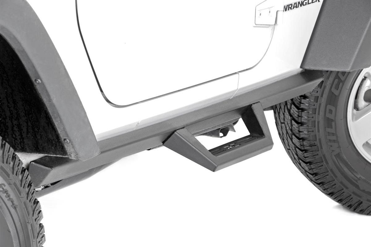 2013 JEEP WRANGLER Rough Country 90763 Rough Country Contoured Drop ...