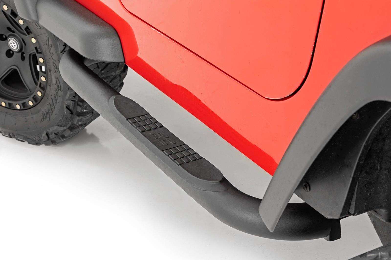 Rough Country 90799 Rough Country Round Nerf Steps | Summit Racing