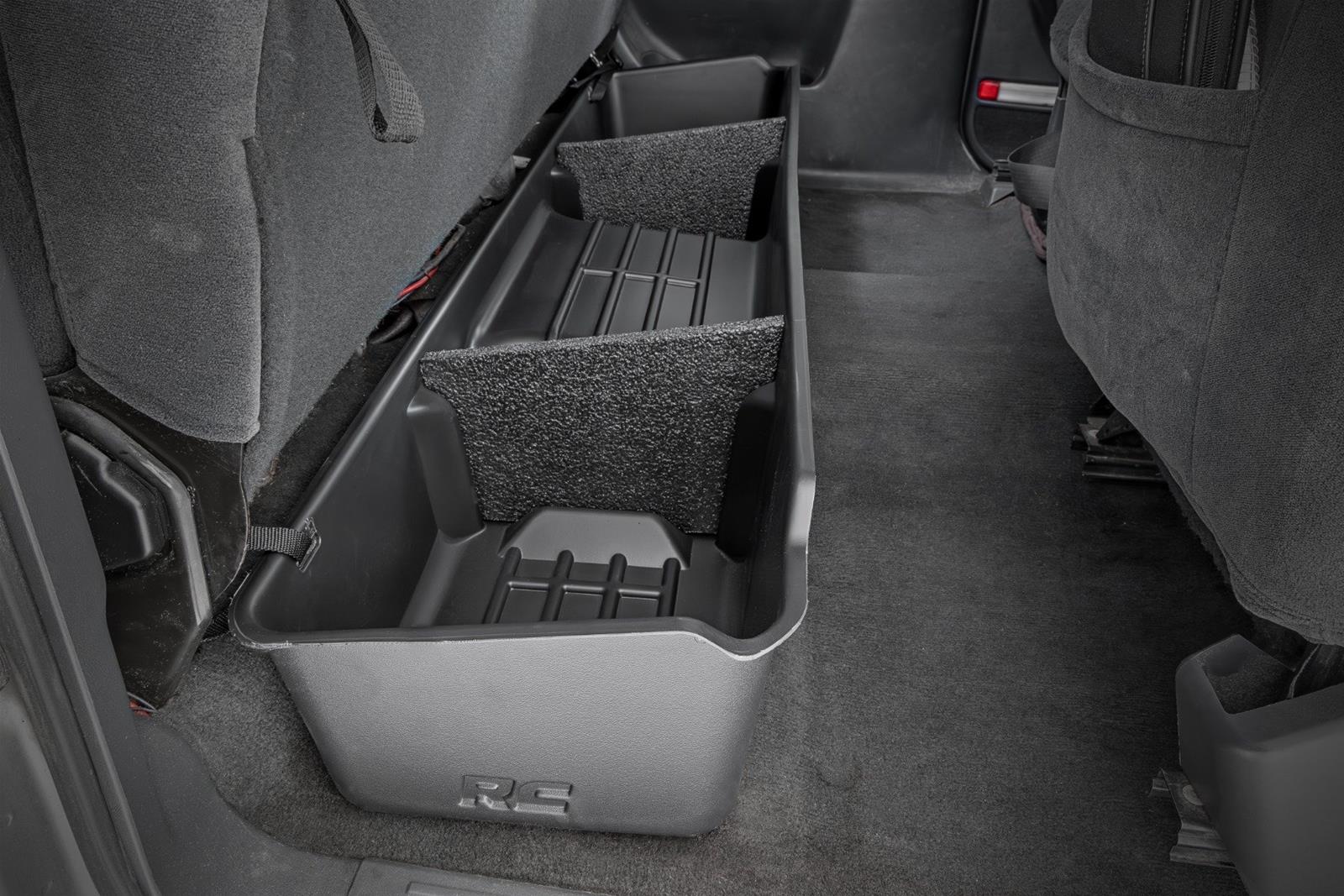 Rough Country RC09021 Rough Country Under Seat Storage Compartments ...