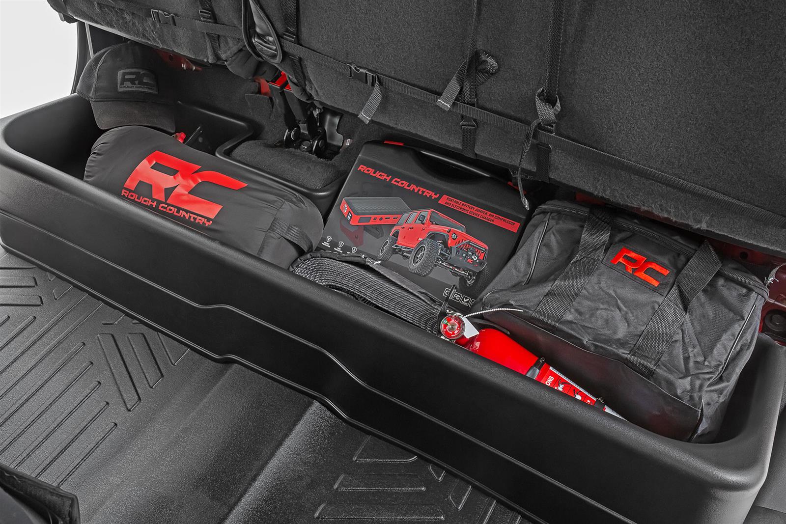 Rough Country RC09051A Rough Country Under Seat Storage Compartments ...