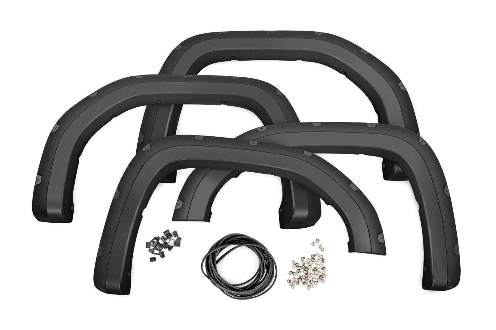Rough Country F-C11950A-GA0 Rough Country Pocket Fender Flares | Summit ...