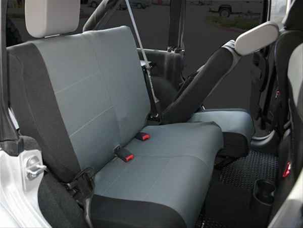 Rampage 5057821 Rampage Custom-Fit Rear Seat Covers | Summit Racing