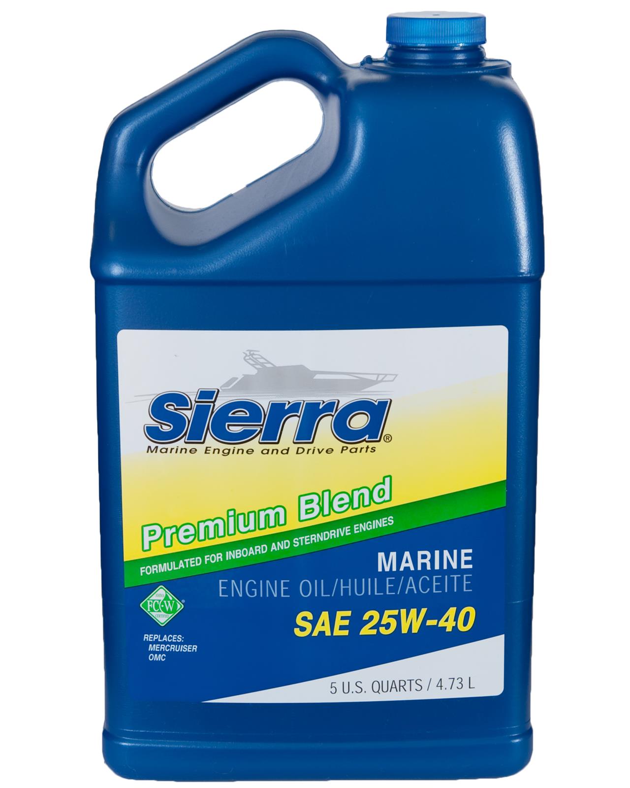 Sierra Marine 18-9400-4 Sierra Marine FC-W 4-Stroke Sterndrive Engine ...