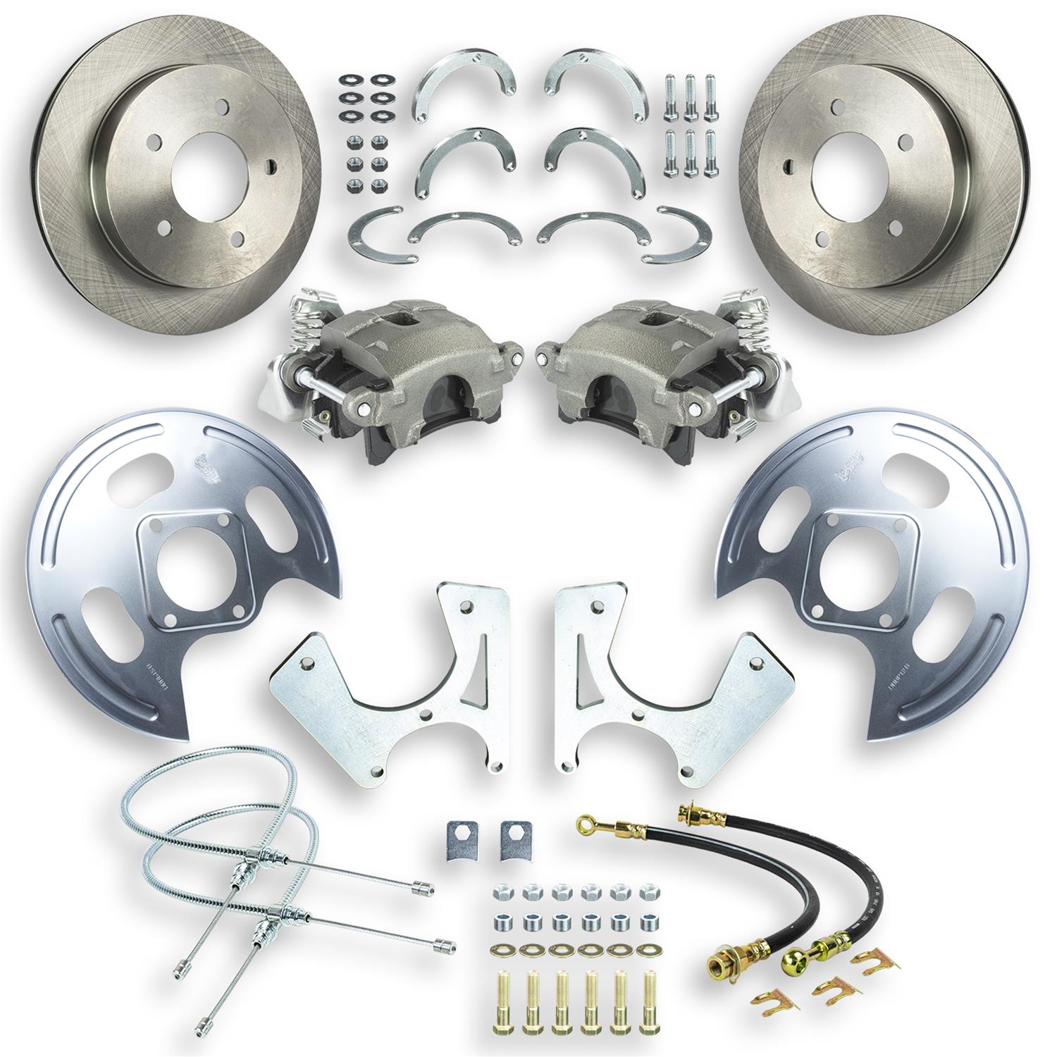 The Right Stuff TRD4705 The Right Stuff Rear Disc Brake Conversion Kits ...