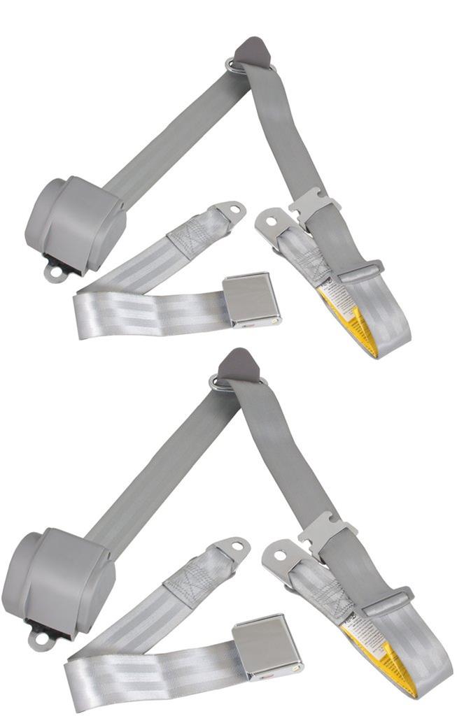 RetroBelt 359-GRY RetroBelt Aviation Retractable Lap and Shoulder Seat ...