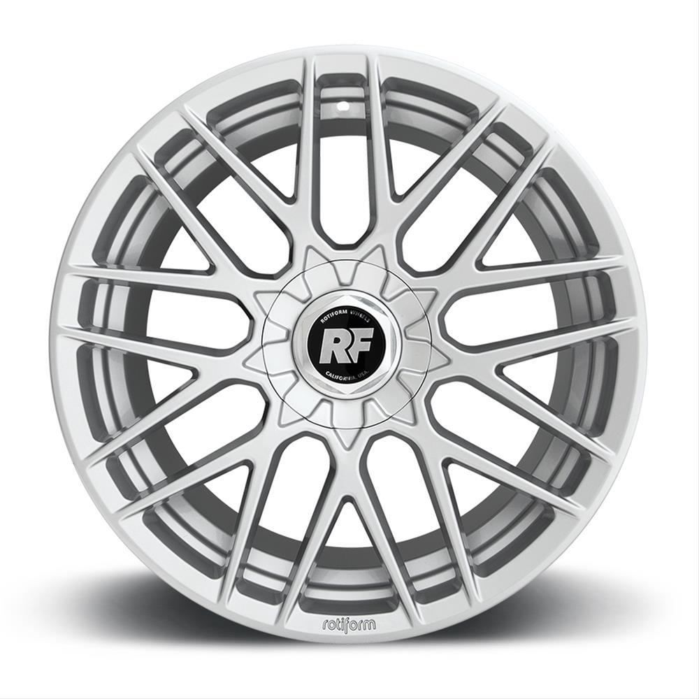 Rotiform Wheels R140178001+40 Rotiform R140 RSE Gloss Silver Wheels ...
