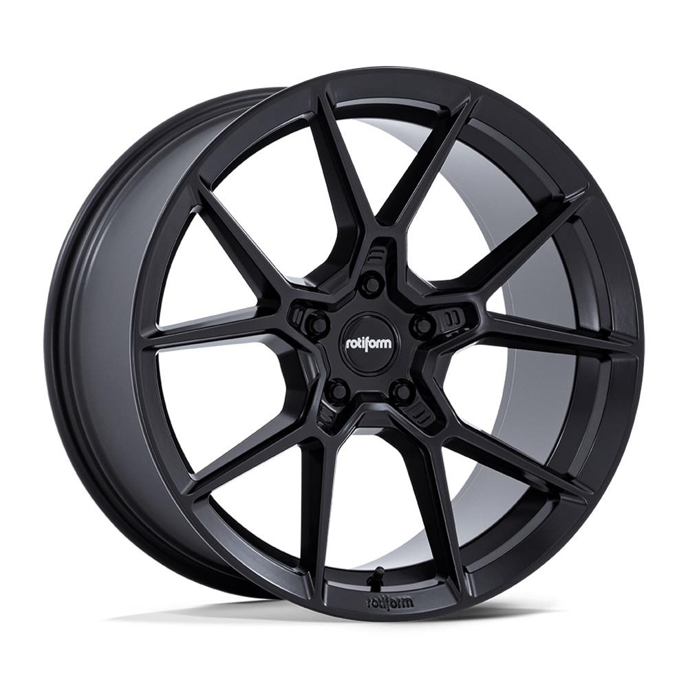 Rotiform Wheels RC199MX20905745 Rotiform RC199 KPR Satin Black Wheels ...