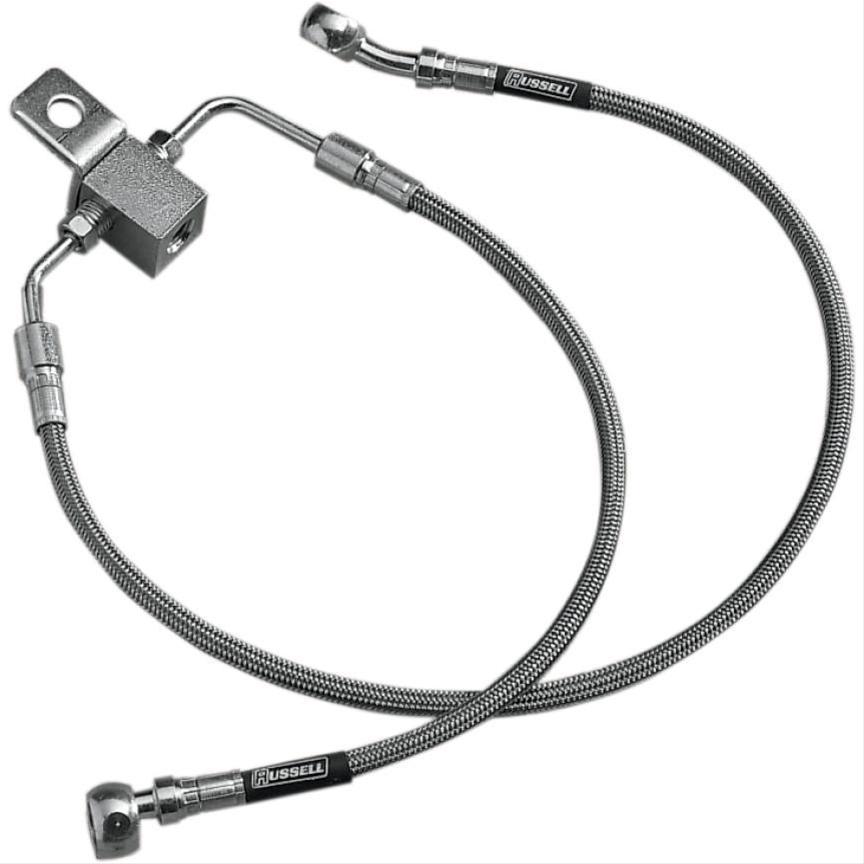 Russell Performance R08814S Russell Cycleflex Brake Hoses | Summit Racing