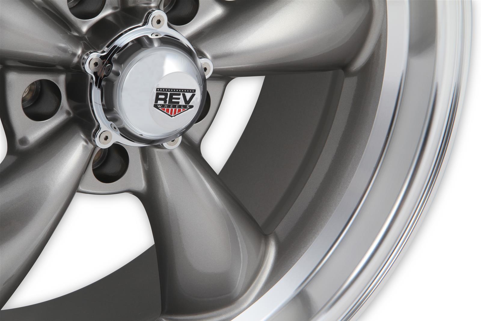 Rev Wheels 100S-8807300 REV Wheels 100 Classic Series Anthracite Wheels ...