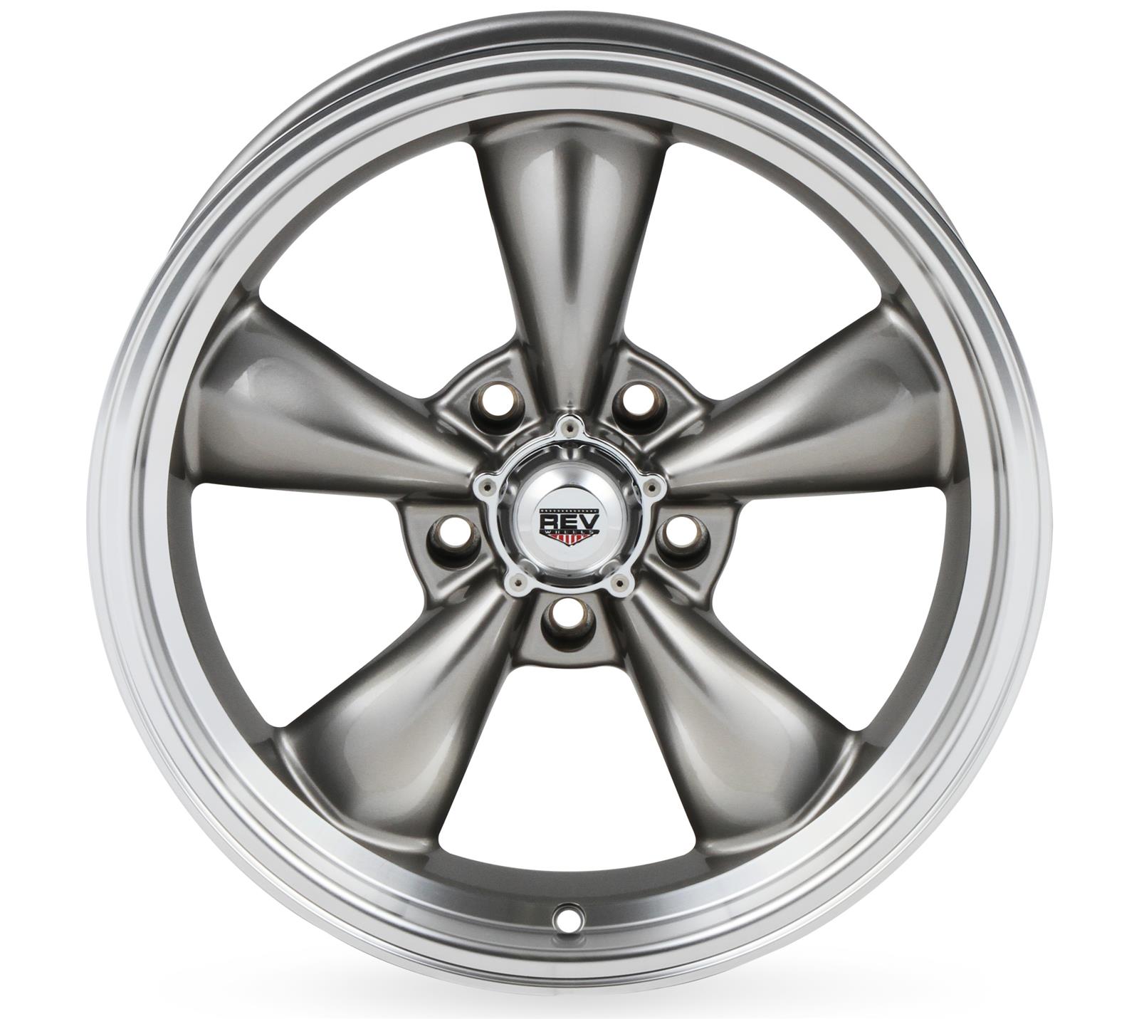 Rev Wheels 100S-8807300 REV Wheels 100 Classic Series Anthracite Wheels ...