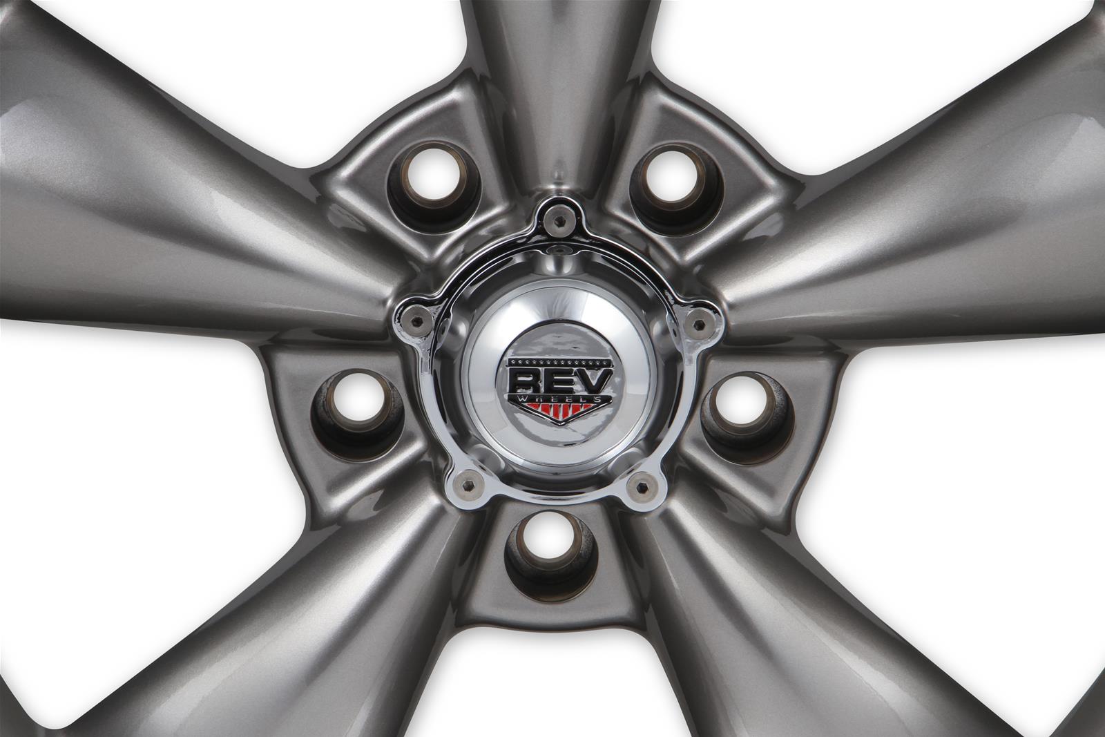 Rev Wheels 100S-8807300 REV Wheels 100 Classic Series Anthracite Wheels ...