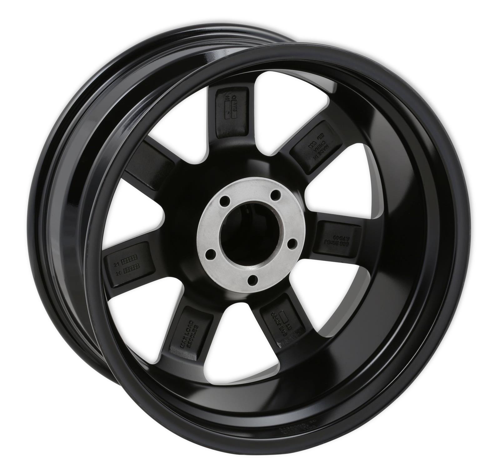 REV Wheels 885 Series Offroad Gloss Black Machined Wheels | Summit Racing