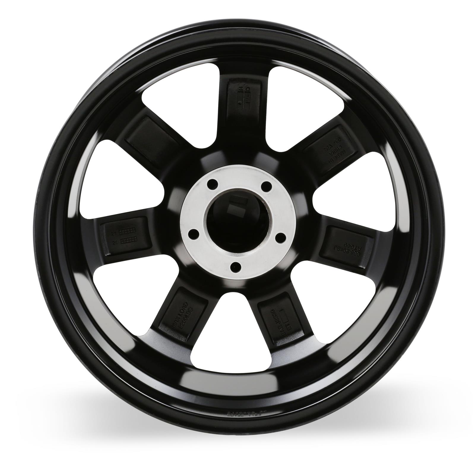 REV Wheels 885 Series Offroad Gloss Black Machined Wheels | Summit Racing