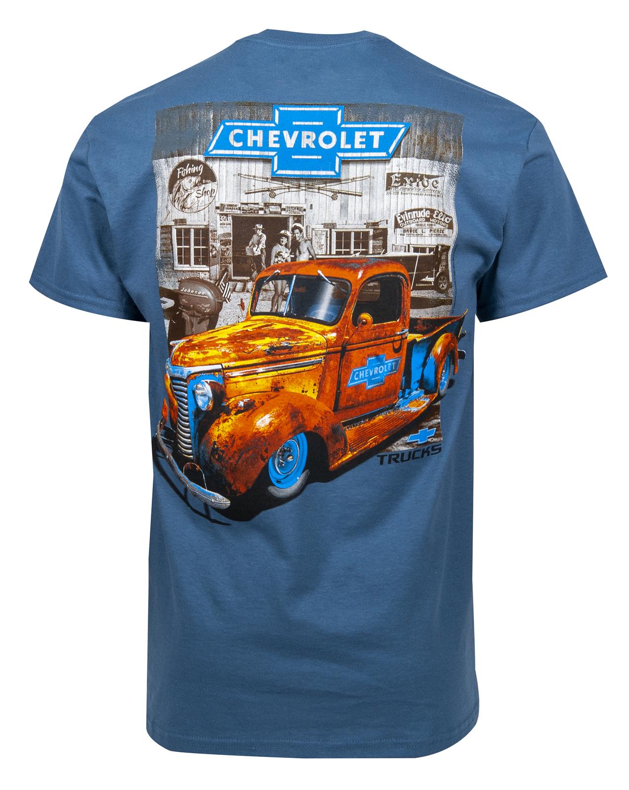 Summit Gifts PN940BLUEXL Chevrolet Truck T-Shirt | Summit Racing