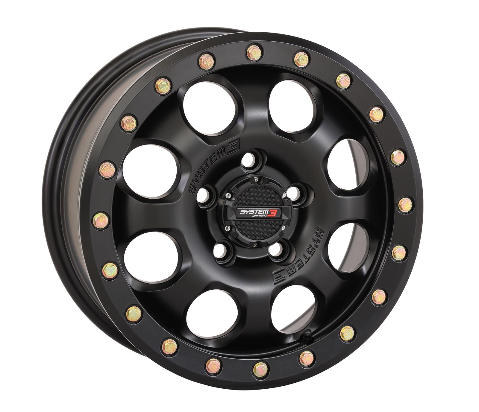 System 3 Offroad 15S3-7545 System 3 Off-Road SB-7 Beadlock Matte Black ...