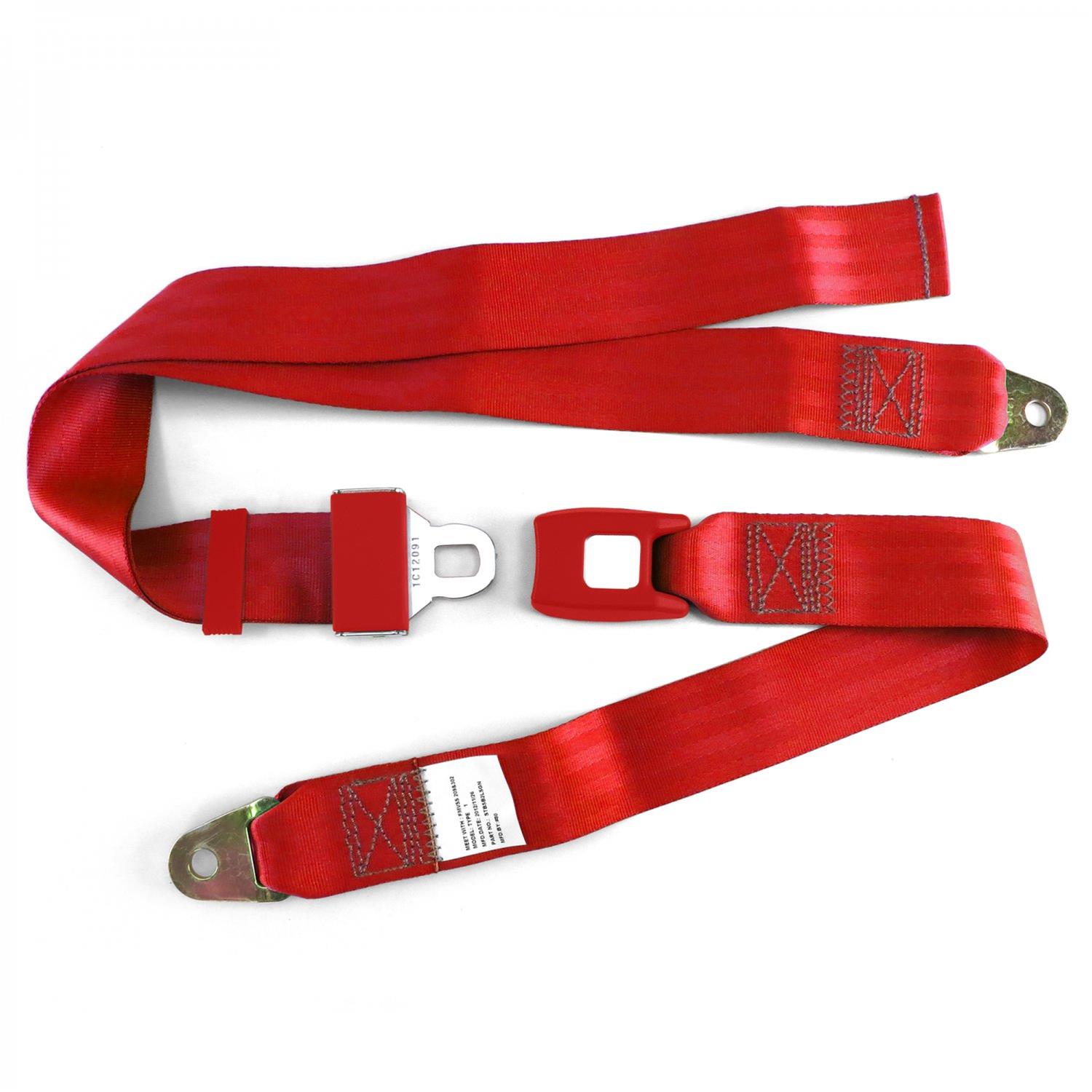 SafeTBoy STBA2B975 SafeTBoy 2-Point Push Button Buckle Lap Belts ...