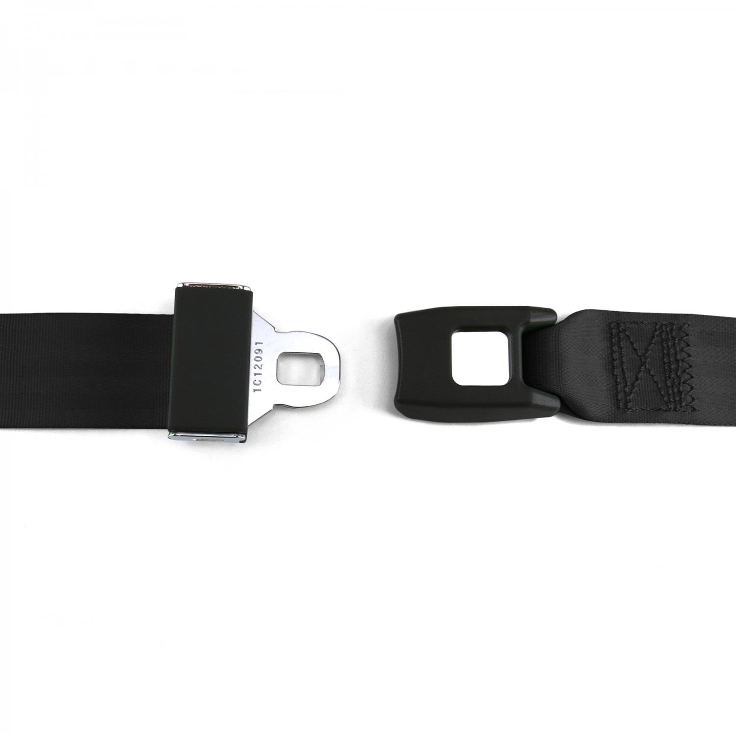 SafeTBoy STBCE28B SafeTBoy 2-Point Retractable Push Button Buckle Lap ...