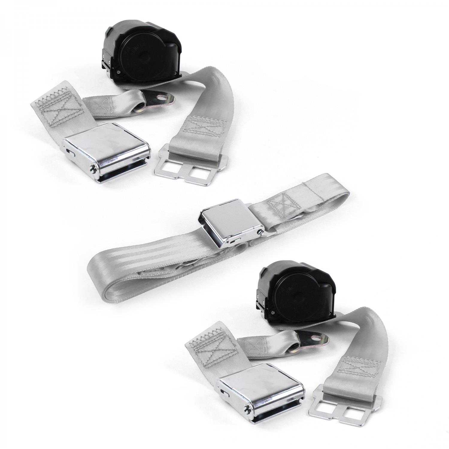 SafeTBoy STBCEEA5 SafeTBoy 2-Point Retractable Airplane Buckle Lap ...