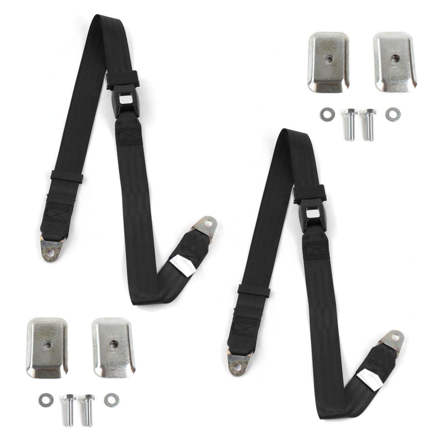 SafeTBoy STBD1011 SafeTBoy 2-Point Push Button Buckle Lap Belts ...
