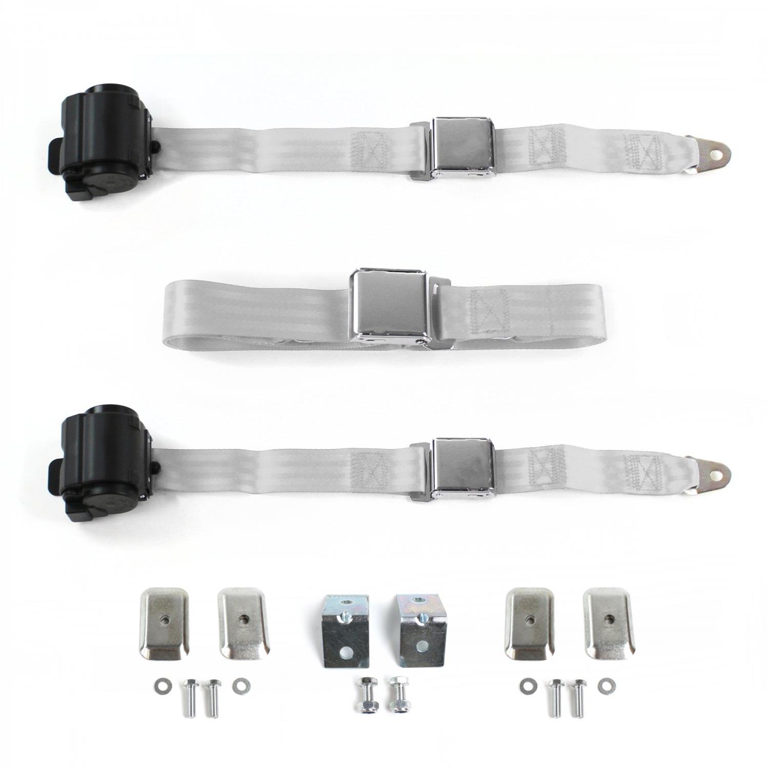 SafeTBoy STBD2DD3 SafeTBoy 2-Point Retractable Airplane Buckle Lap ...