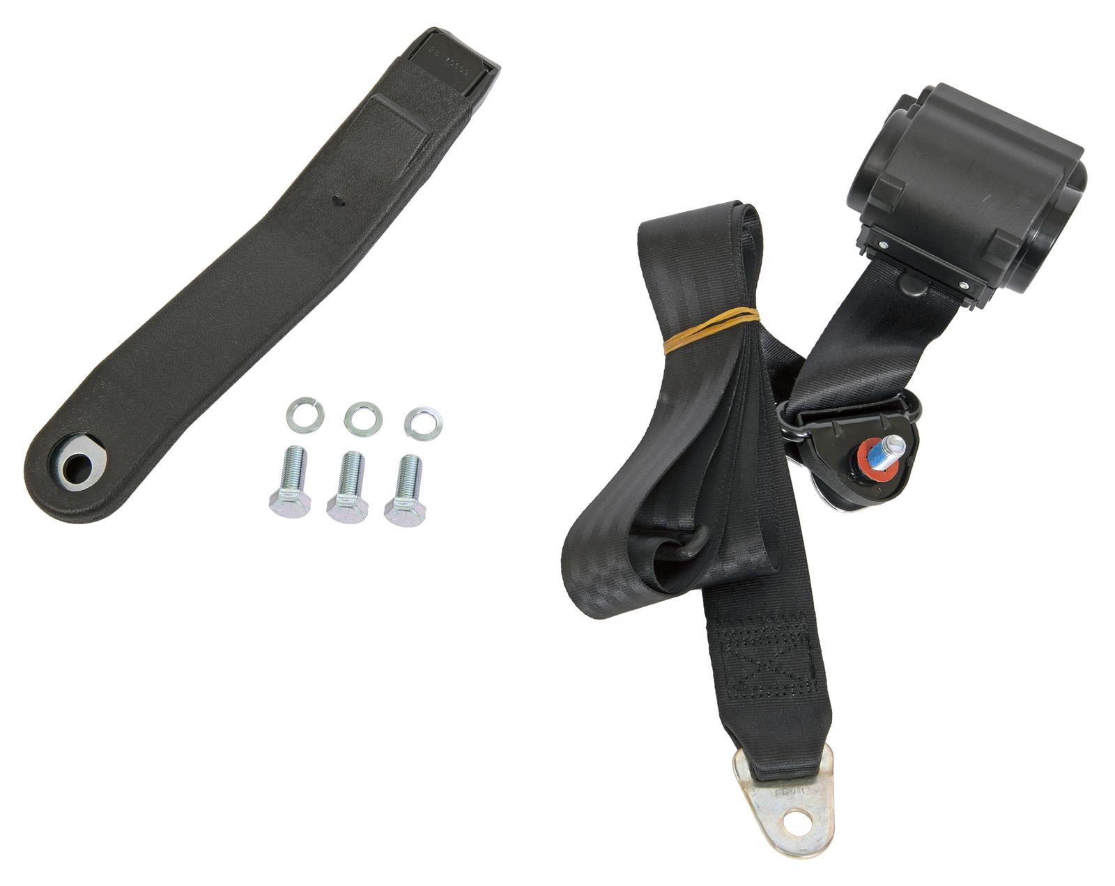 SafeTBoy STBCF710 SafeTBoy 3-Point Retractable Push Button Buckle Lap ...