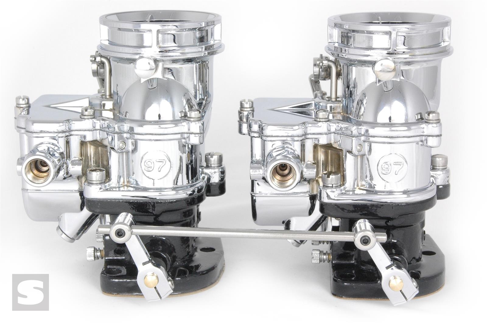 Stromberg Carburetors 9241S-CHR Stromberg TwoStep 2x2 Chrome Throttle ...