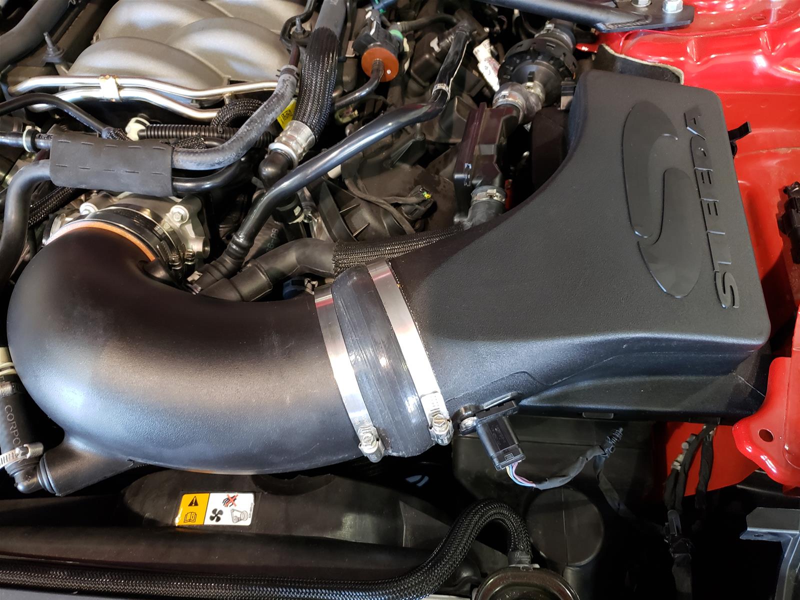 FORD Steeda 555-3220 Steeda Ford Mustang ProFlow Cold Air Intake Kits ...